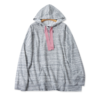 爱丽爱熙加绒宽松卫衣休闲字母