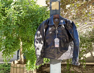 EastmanHIGHWAY马皮机车夹克