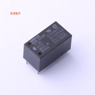 G6B-2214P-1-US DC5 |原装DIP,10.9x19.9mm功率继电器