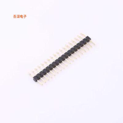 X4611WRS-18I-C40D44 |(X4611)2.0单排单塑排针SMD,P=2mm