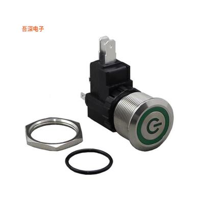 AVH22MSSFE16121604 |原装全新SWITCH PUSHBUTTON SPDT 16A 125V