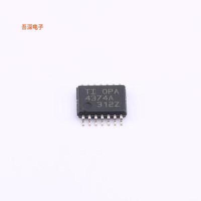 OPA4374AIPWR |原装TSSOP-14运算放大器