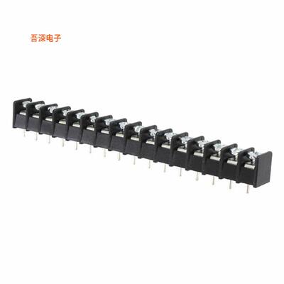 4DB-P107-16 |隔板接线座CONN BARRIER STRP 16CIRC 0.325