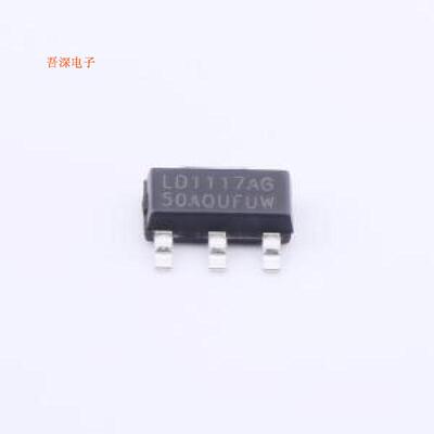 LD1117AG-50-AA3-A-R |原装SOT-223线性稳压器(LDO)