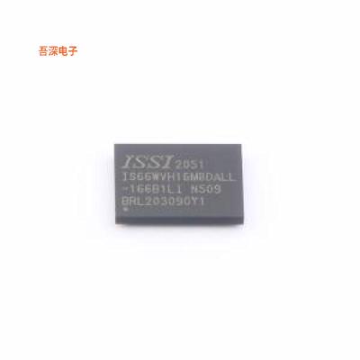 IS66WVH16M8DALL-166B1LI |原装TFBGA-24(6x8)PSRAM(伪静态)