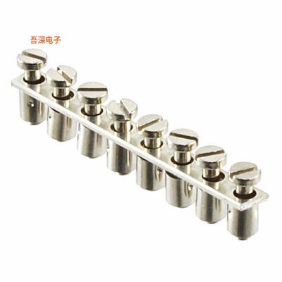 3001608 |接线板 － 交叉连接JUMPER TERM BLK 8POS SCREW-IN