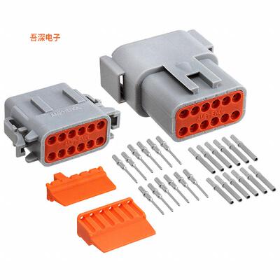 ATM12PS-CKIT |原装全新CONN PLUG&RCP 12P CRIMP 16-22AWG