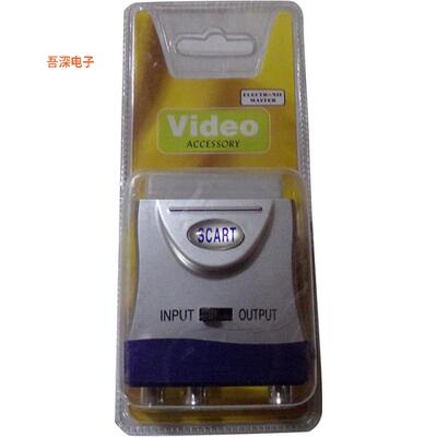 EM745218 |原装全新SCART ADAPTOR SCART PLUG TO 3XRC