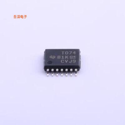 TL074CPWR |原装TSSOP-14IC OPAMP JFET 4 CIRCUIT 14TSSOP