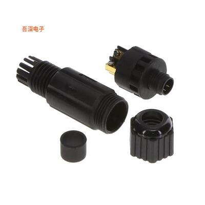 8P-04BMMB-SL7001 |插座，公形引脚M8P CONN