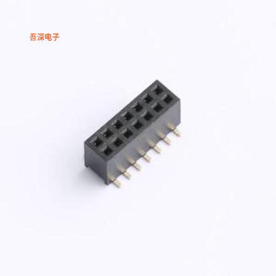 HC-PM127-4.3H-2x7PS |原装SMD,P=1.27mm排母