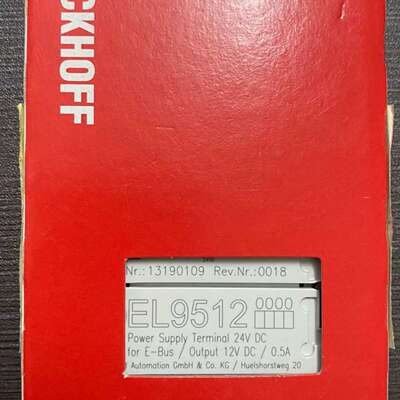 倍福EL9512现货 需要的来聊  欢迎订货-议价