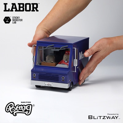BLITZWAYSML黏黏怪物大货车手办