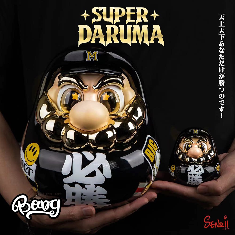 【Bang】现货 SENZII SuperDaruma 必胜超级达摩 手办摆件礼物