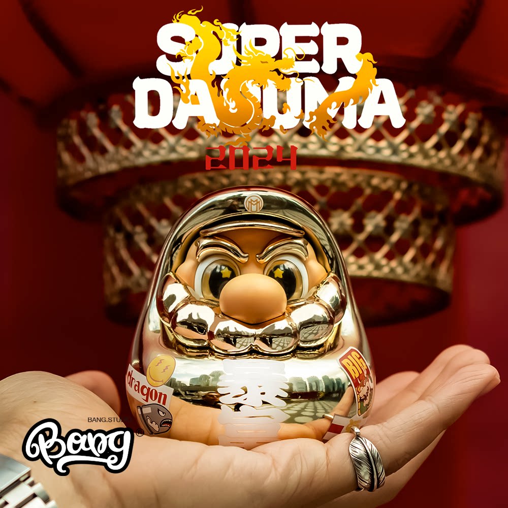 【Bang】现货 SENZII SuperDaruma 暴富超级达摩龙年限定手办摆件