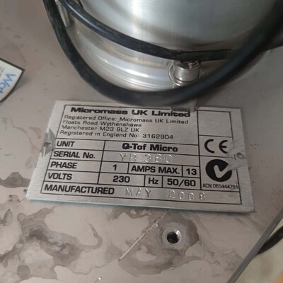沃特世Waters Micromass Q-TOF 四极杆飞--议价商品