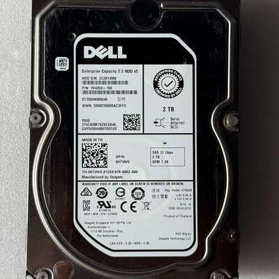 Dell戴尔 0K7VW5 ST2000NM0045 2T--议价商品