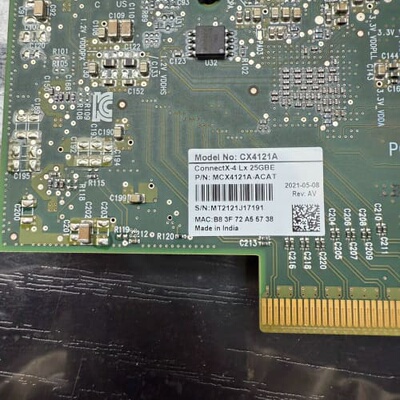 Mellanox CX4121A双口网卡，型号是MCX412--议价商品