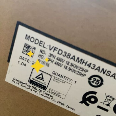 VFD38AMH43ANSAA 台达变频器 全新原装正品--议价商品
