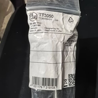 易福门TT3050温度传感器，全新原装进口全新未使用。直拍顺--议价