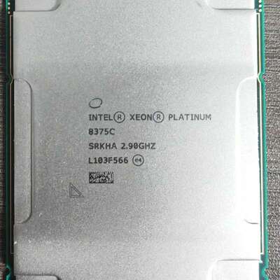 Intel拆机正式版8375C 32核心64线程2.7主频--议价商品