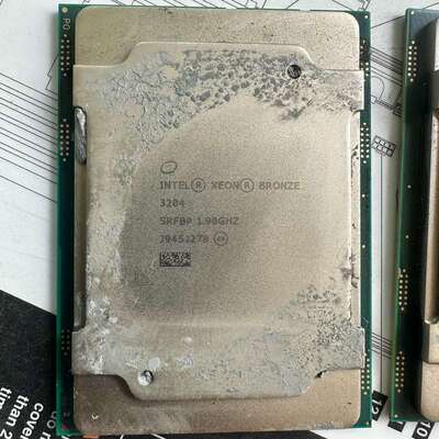 英特尔至强铜牌3204 CPU 1.9G主频 6核心6线程--议价商品