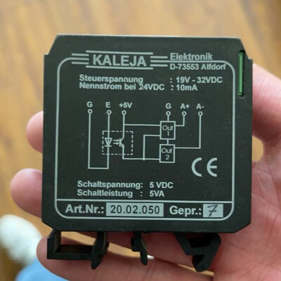 KALEJA安全继电器D-73553原装拆机 德国--议价商品