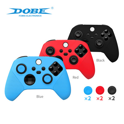 新款Xbox Series X手柄硅胶保护套XSX防滑防尘软套胶套带摇杆帽