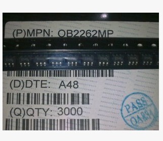 OB2262MP 0B2262 液晶电源管理芯片IC 贴片SOT23 丝印62