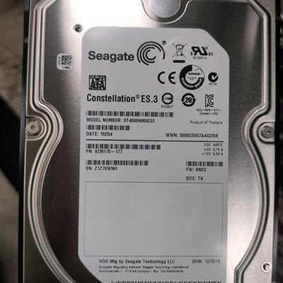 02358888 4T 72K 35 SATA 6G OceanStor VTL6900 存储硬盘