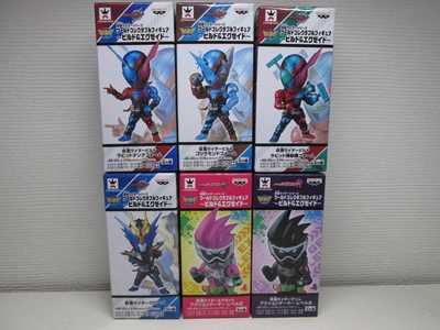 热血模玩 wcf假面骑士 exaid build 龙我 虾饺… 正版有日版银贴