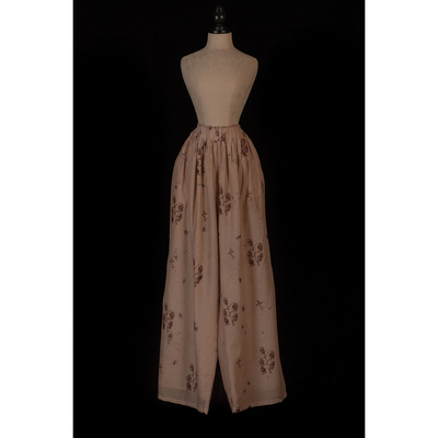 Mutedance 26春夏 宽腰休闲裤  植物染