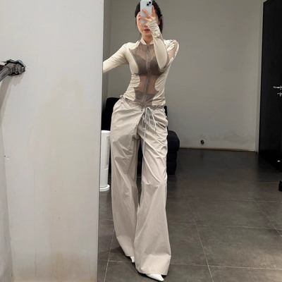 RUI built 围裹式度假休闲长裤