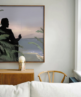 CRISIS ART | NO.25 油画 装饰画  艺术微喷 海边 简约现代