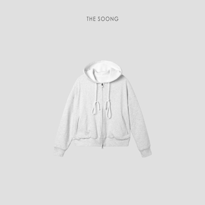 THESOONG连帽拉链卫衣