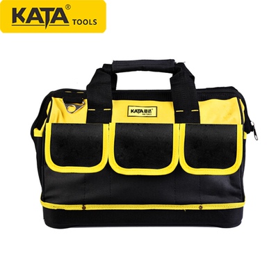 锴达 KATA 工具包塑底大号多功能收纳包单肩手提包工具袋 KT90009