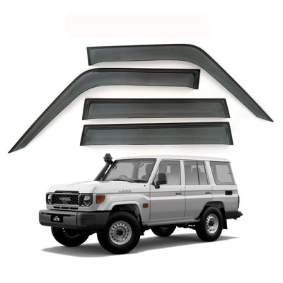 丰田LC71/76/78/79车窗晴雨挡雨眉遮阳板加宽加厚进口原材质保5年