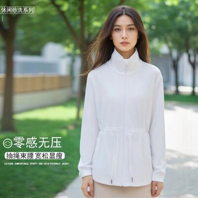 WZM7178女士秋季新款立领外套
