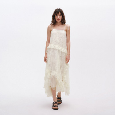 【现货】ICE DUST 26SS 春夏新款蕾丝拼接连衣裙 DOUBLEBOO