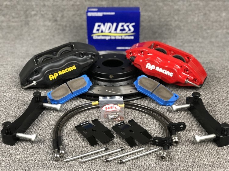 上海乾改英国AP7600/7609刹车卡钳套装适用于3/4代飞度配ENDLESS_虎窝淘