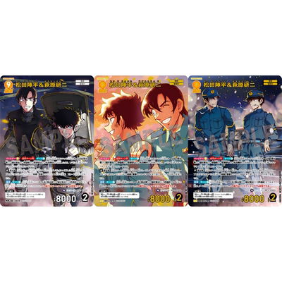 DCCG柯南TCG卡牌B10065黄MR/MRP角色1121异画松田阵平&萩原研二