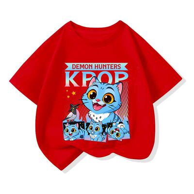 KPopDemonHunters猎魔女童短袖