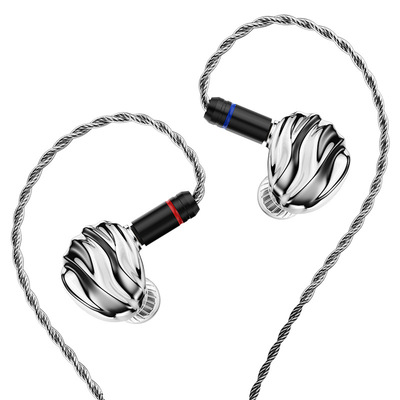 TRN 贝壳四单元平板动圈混合HiFi耳机入耳式监听音乐可换插拔耳机