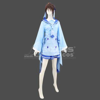口袋妖怪 神奇宝贝 冰伊布拟人 COS服装定做 pokemon Glaceon