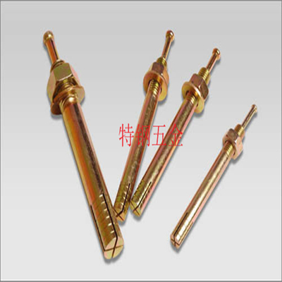 厂家直销 机芯膨胀螺栓 击芯膨胀螺丝 拉爆螺栓M10*60/10只