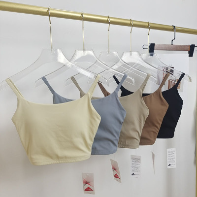 防震一体式固定杯运动文胸速干