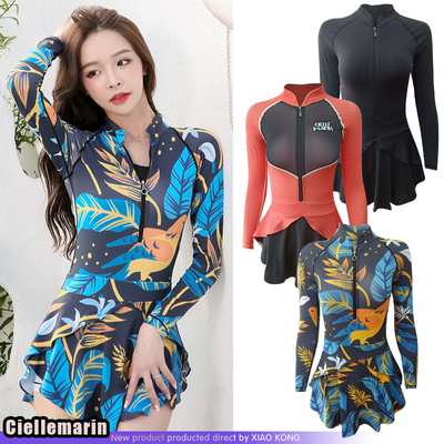 浮潜服速干防晒泳衣ciellemarin