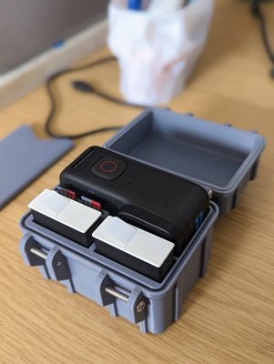 gopro8 9 10 11 12 13保护壳收纳盒整理箱安全箱抗震配件电池收纳