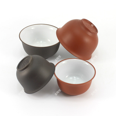 25cc45cc50cc反口紫砂功夫茶杯