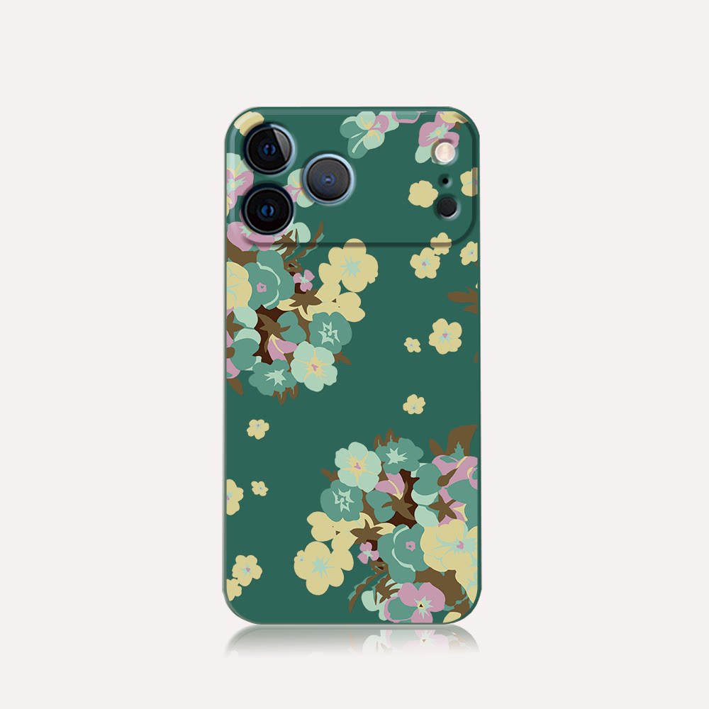 iPhone17air手机壳16软磨砂浮雕苹果15Promax/14Plus13/12/11小米华为Pura荣耀硅胶TPU清新小花OPPOvivo